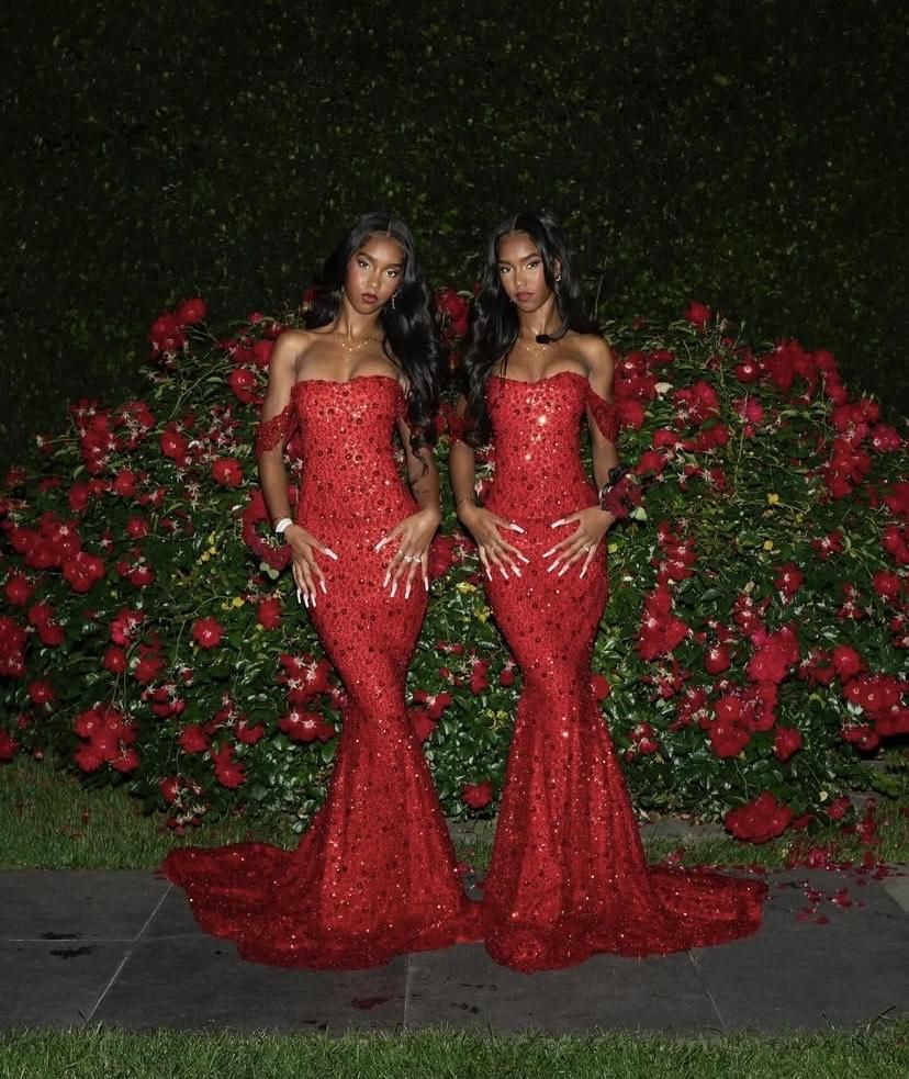 Prom night glam: Jessie and D’Lila Combs dazzle in red as Diddy’s trial ...
