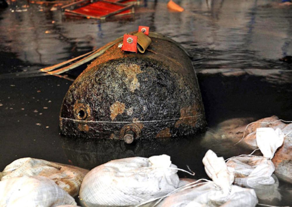 WWII bomb found in Budapest