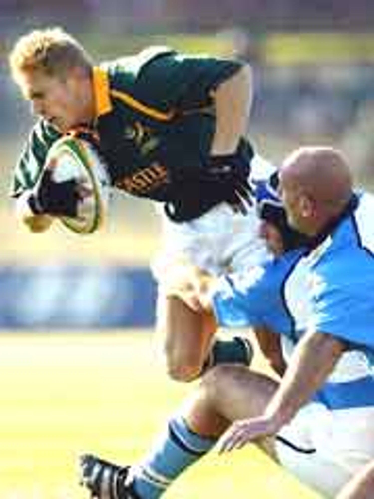 Brent Russell on the charge