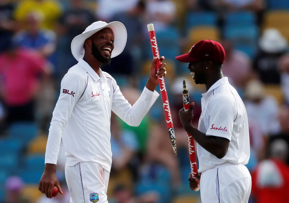 Eight-wicket Chase stars as Windies humiliate England by 381 runs