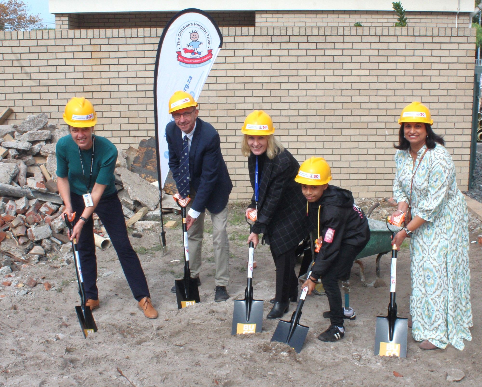 Red Cross breaks ground on new orthopaedic unit