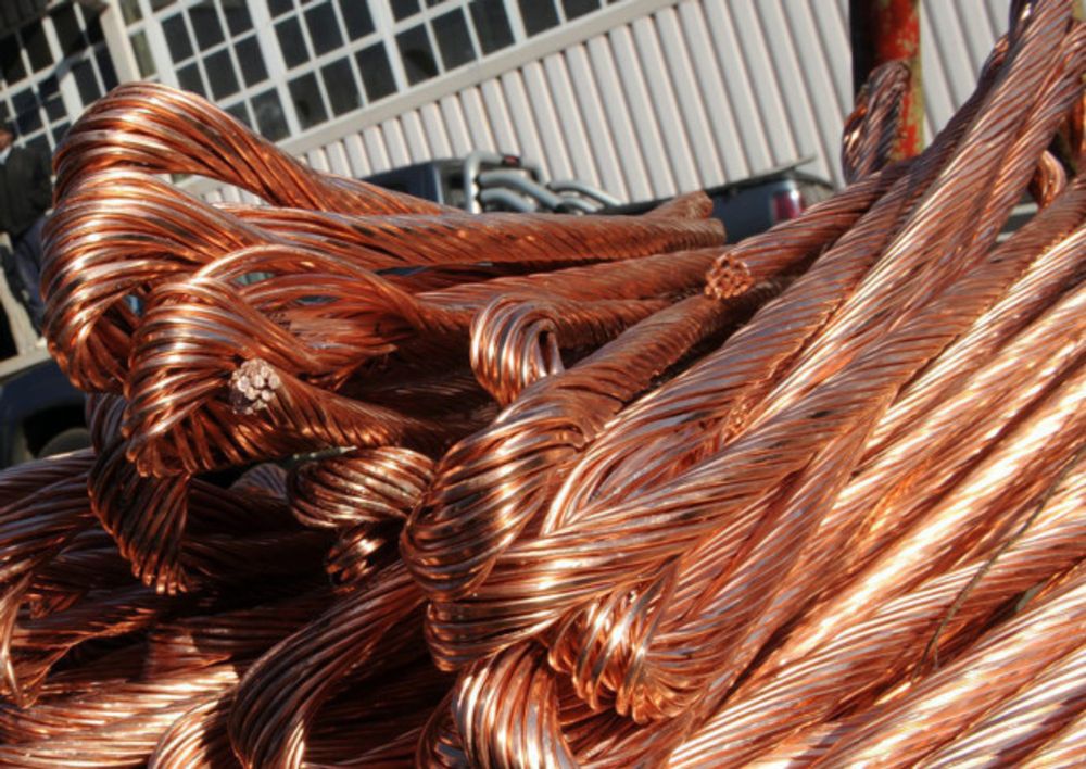 Man held for cable theft