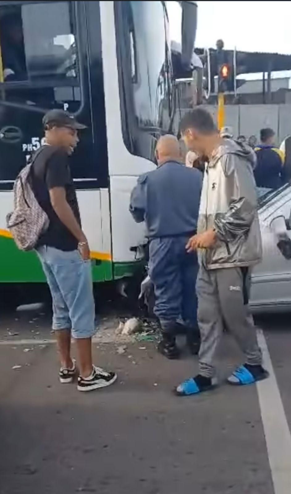 Police officer's reckless driving leads to bus collision