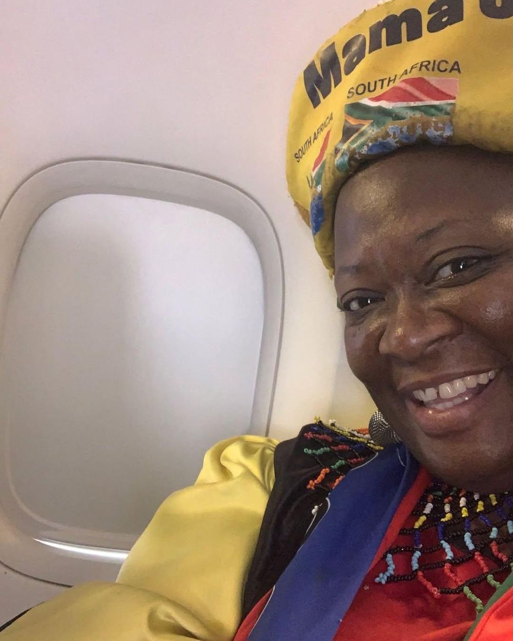 Superfan Mama Joy reaches Mexico to support Bafana Bafana at the World Cup