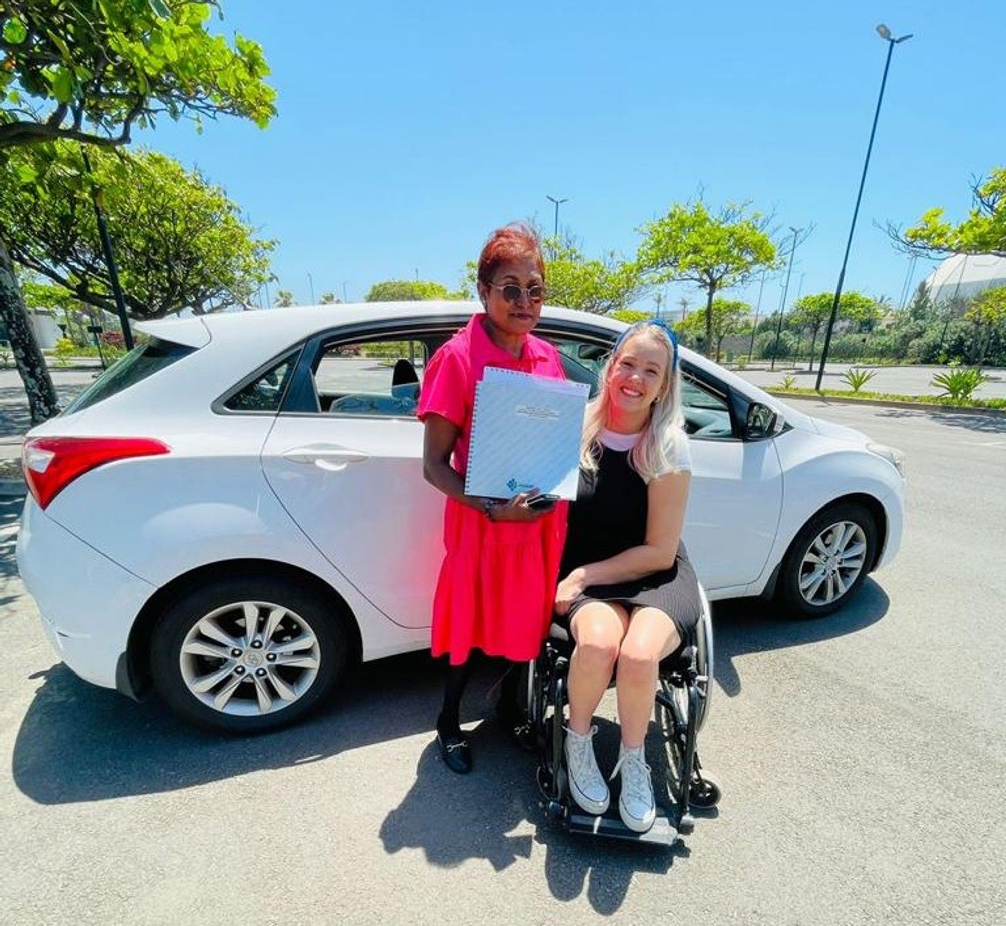 The blind lead the way