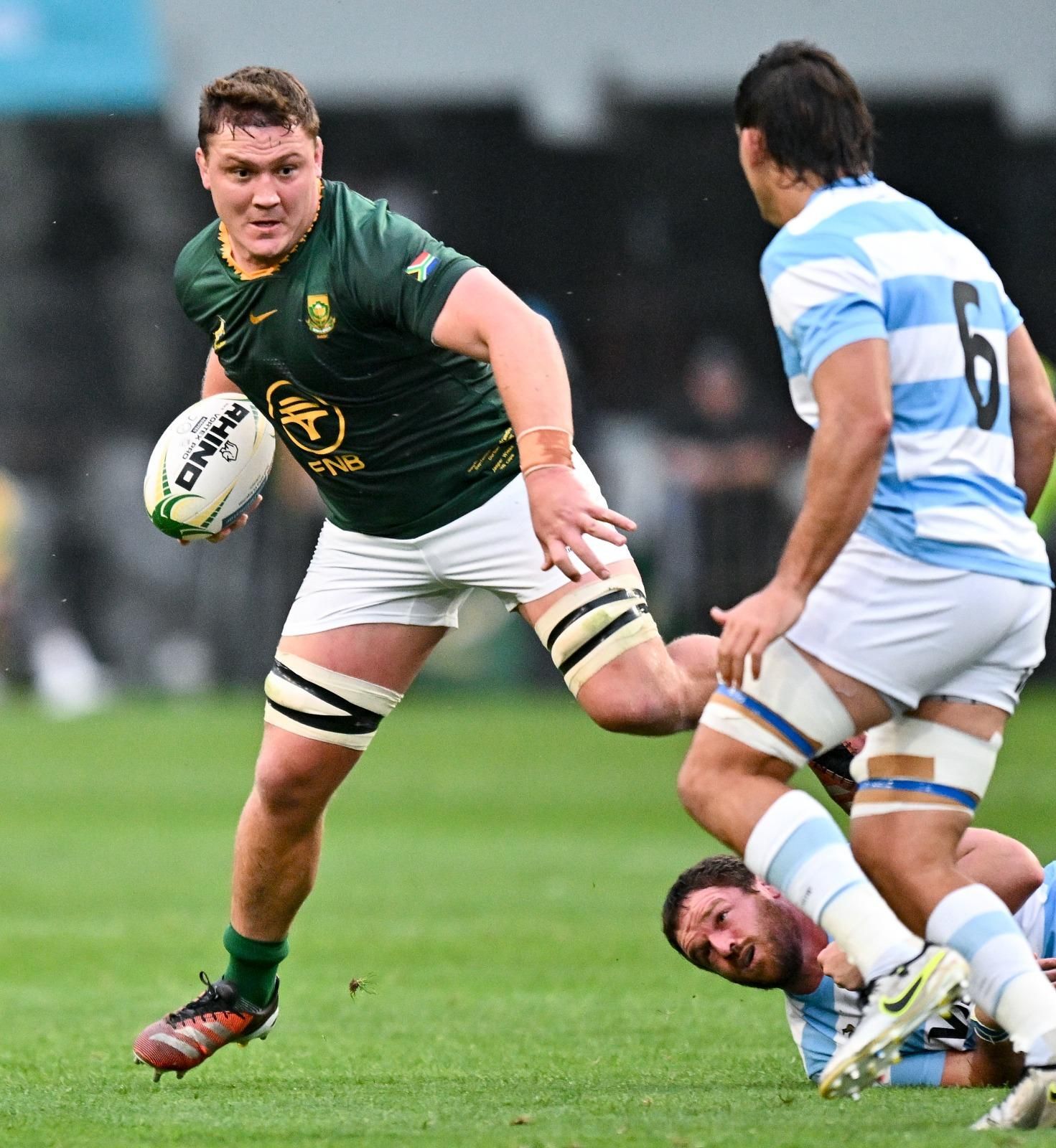 Wiese, Du Toit, Nortje do hard yards as Boks scrape home against Argentina