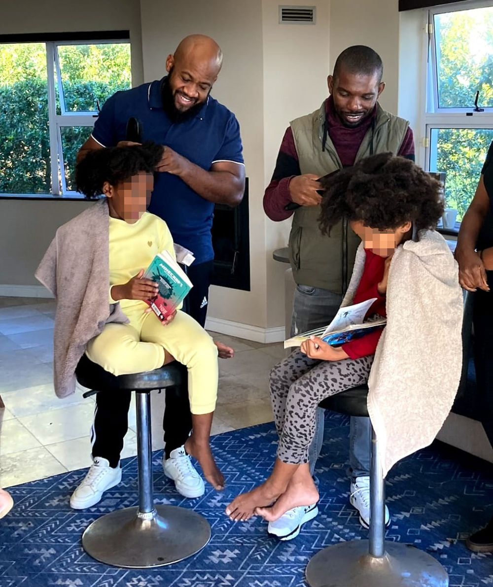 Caring dads get a lesson in styling a daughter’s hair