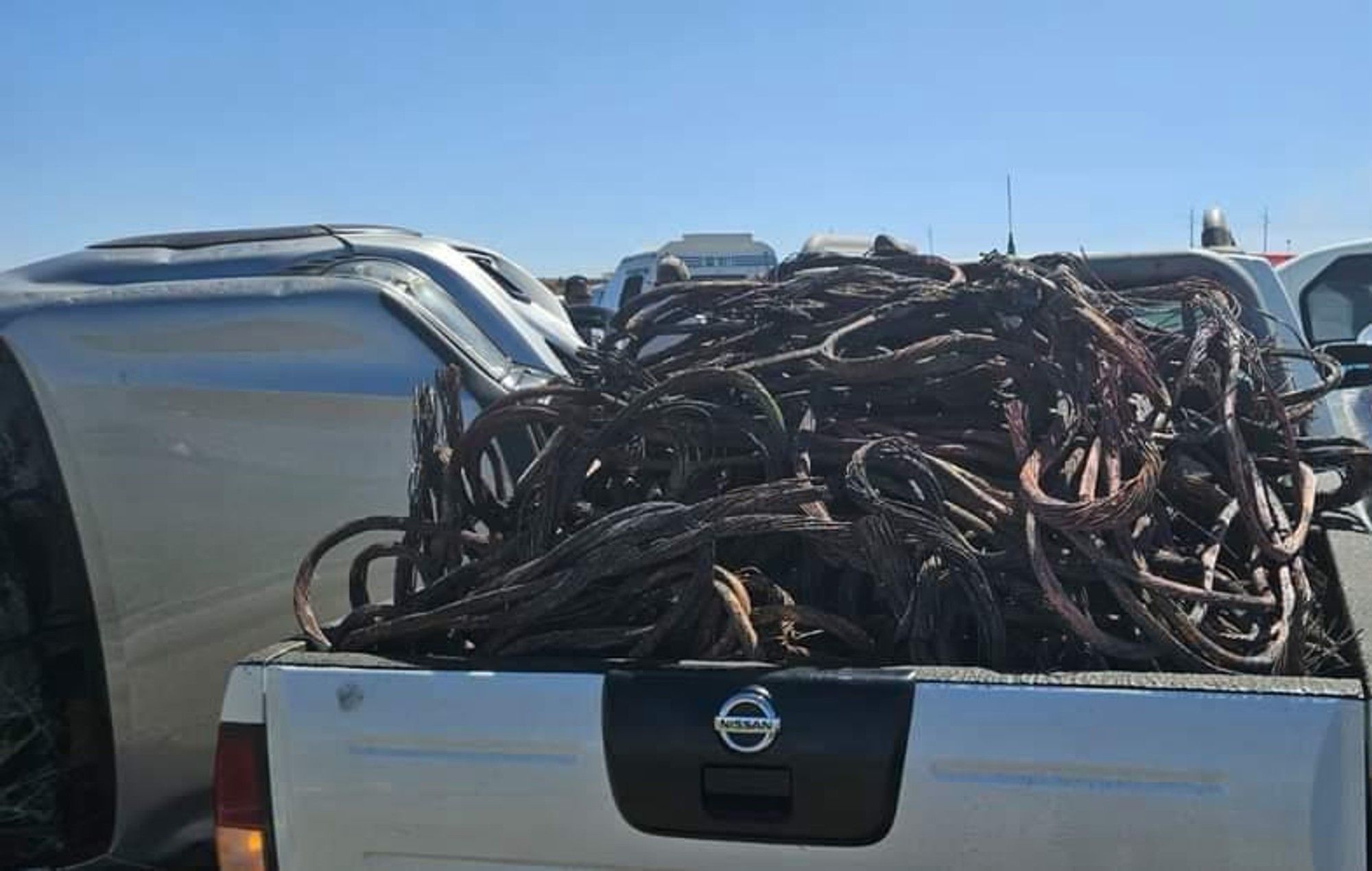 Four arrested after high-speed chase leads to discovery of stolen Eskom ...