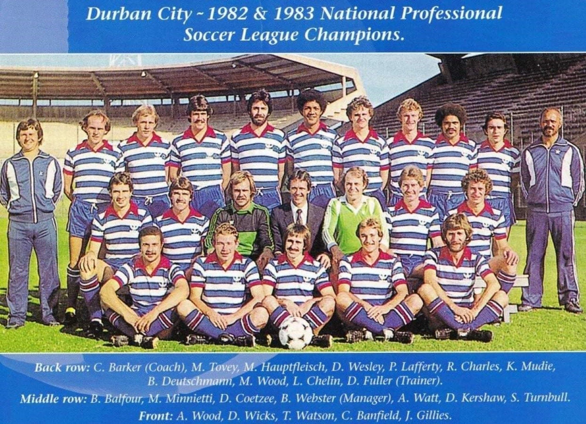 Soccer luminaries meet up in Durban to reminisce