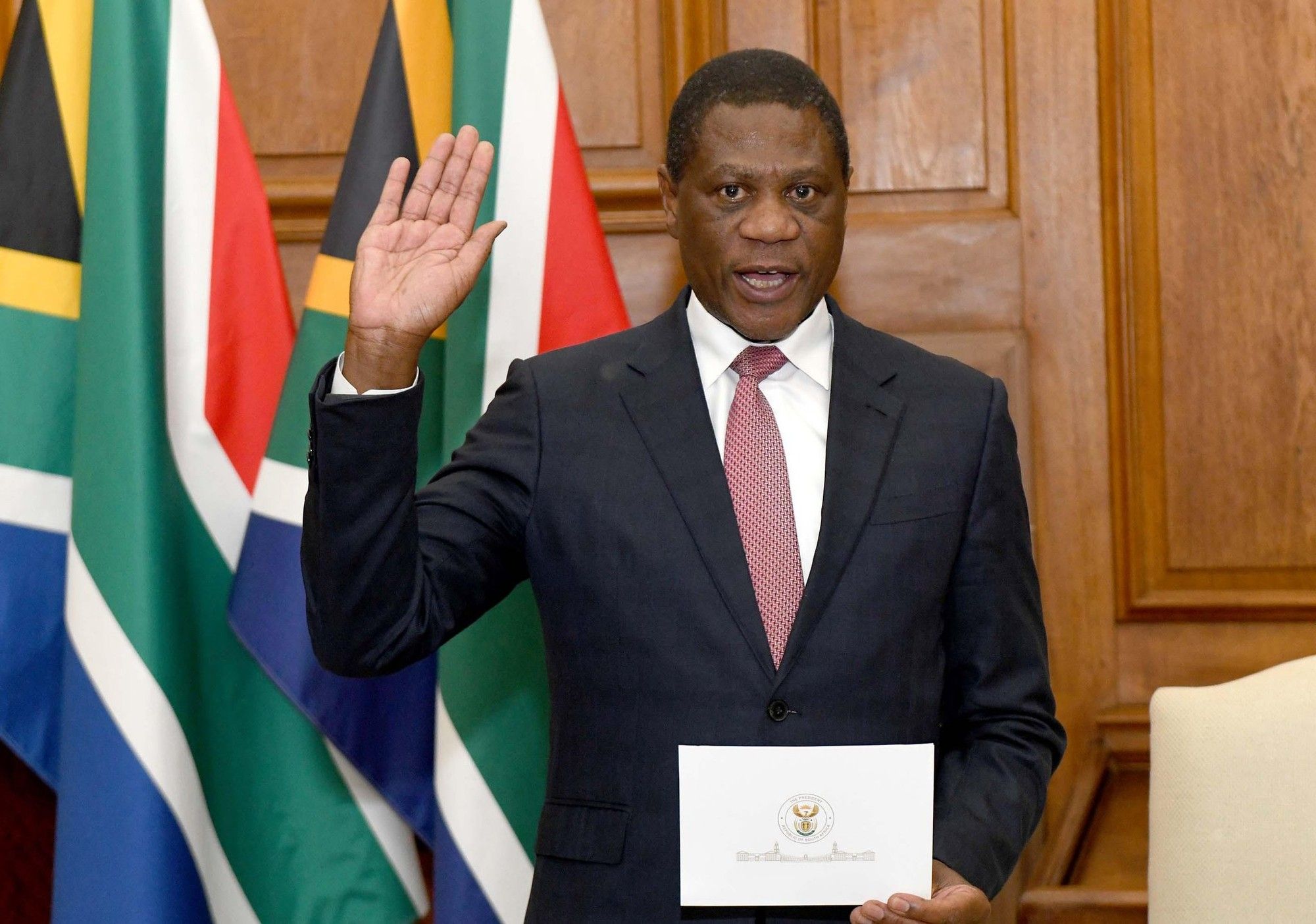 Deputy President Paul Mashatile sworn-in as acting President of South Africa
