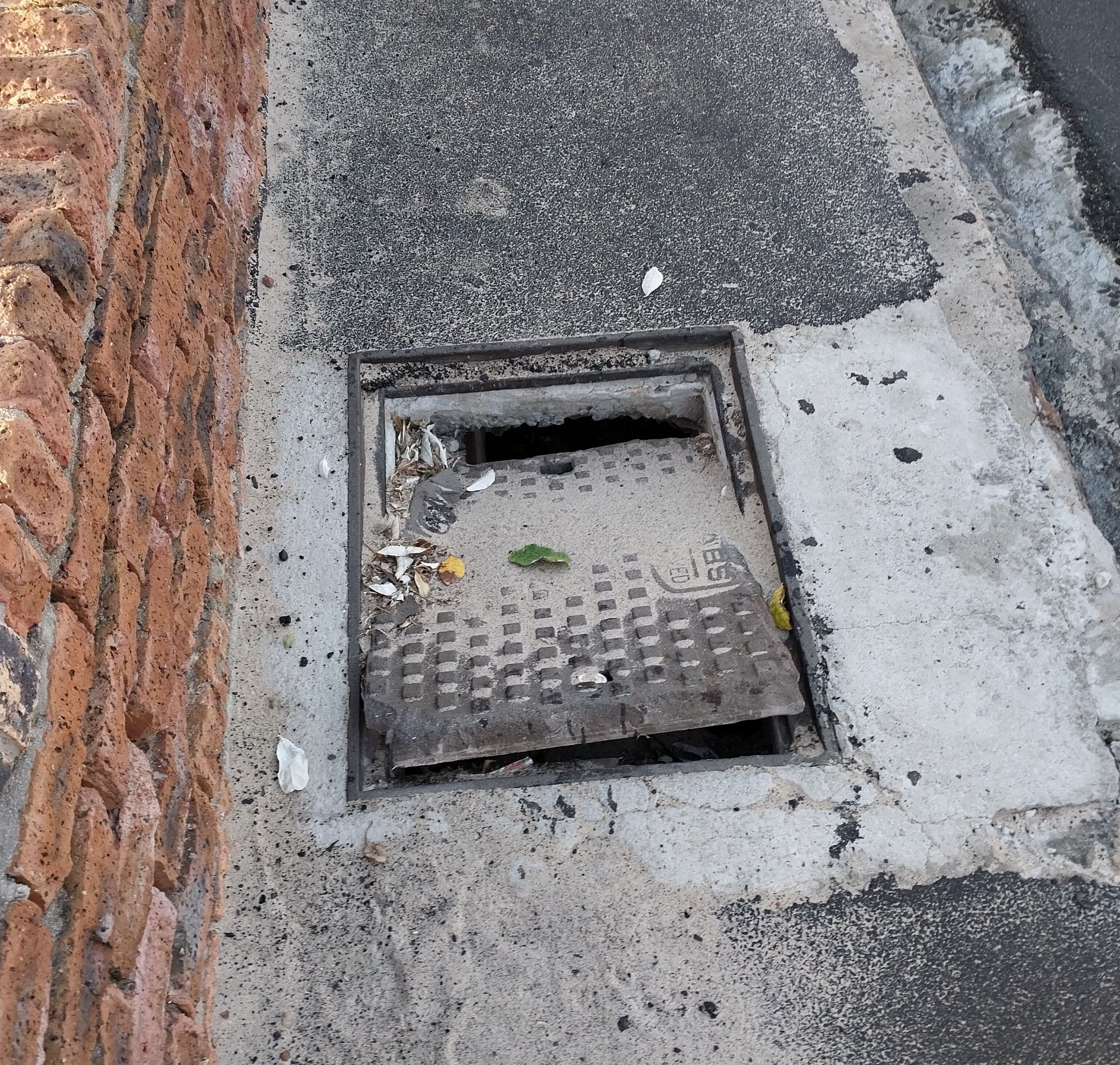 Missing, broken drain covers a danger