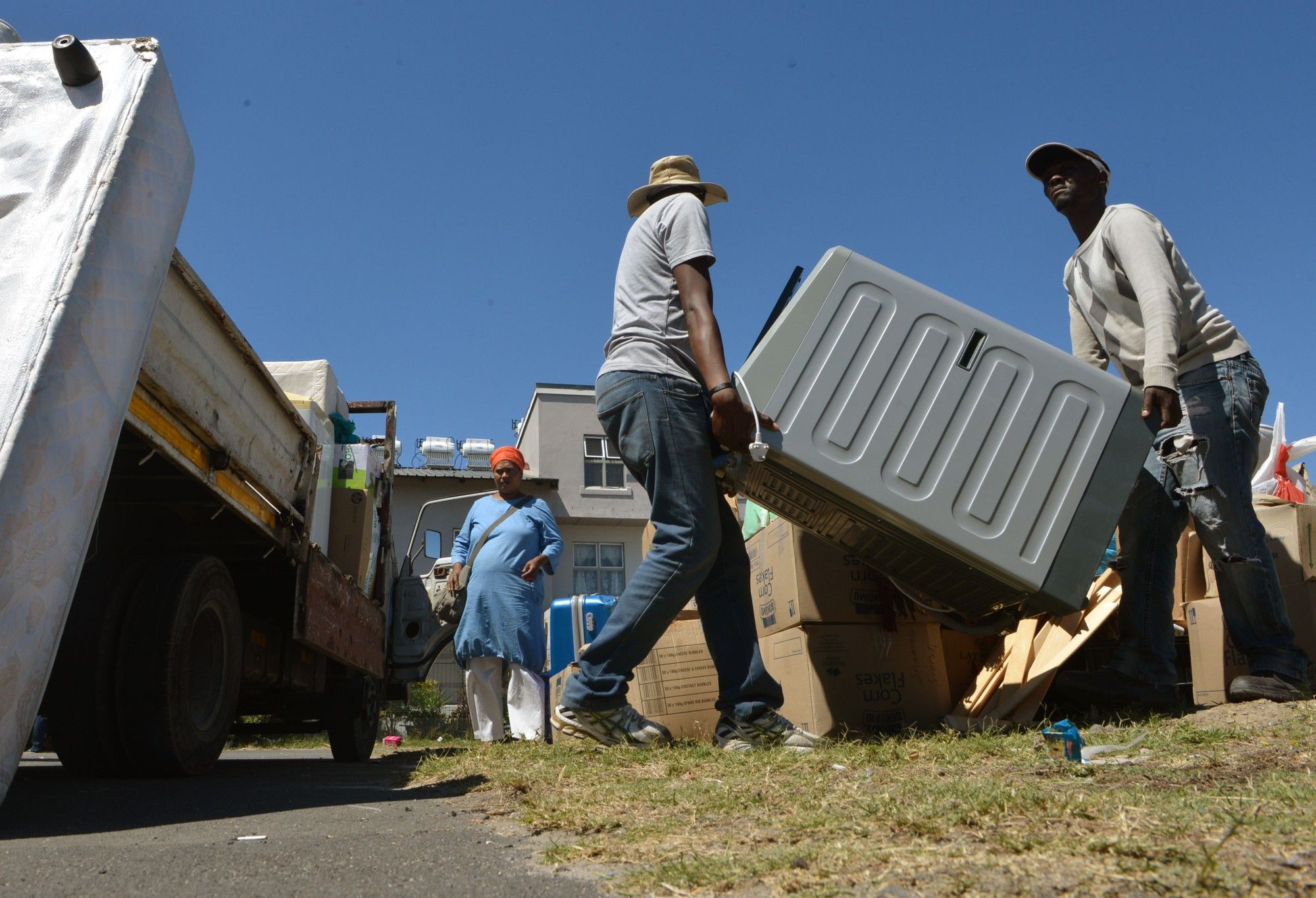PICS: Evicted Steenvilla residents get new homes in Eerste River