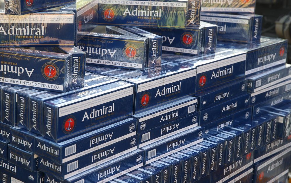 Cigarette smuggler sentenced to R1m fine or five years in jail
