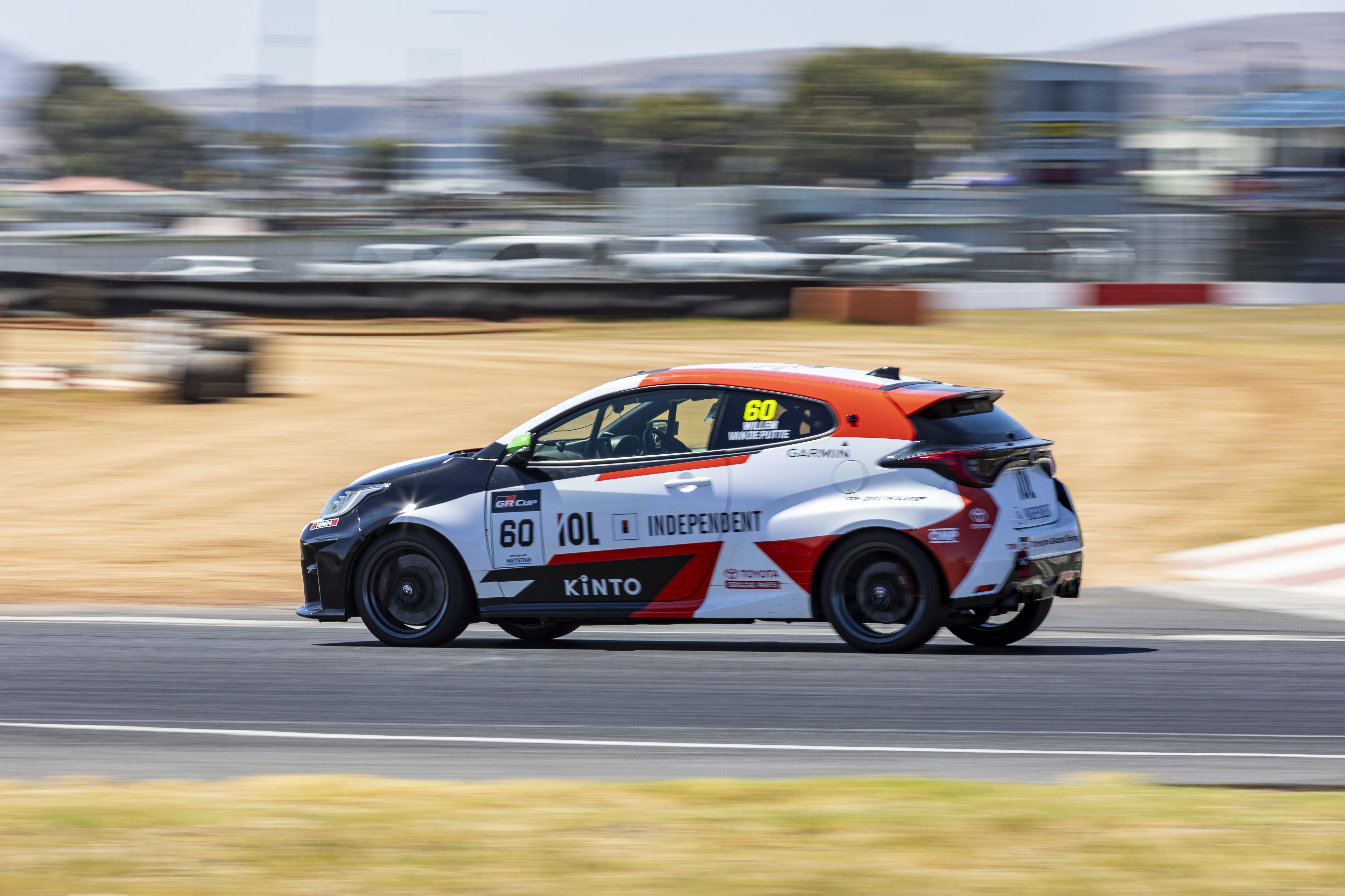 Tackling Kyalami's 16 corners: round two of the Toyota GR Cup