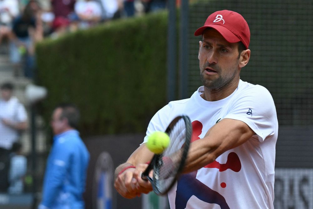 WATCH: ‘Fine’ Novak Djokovic greets fans with helmet after bottle ...