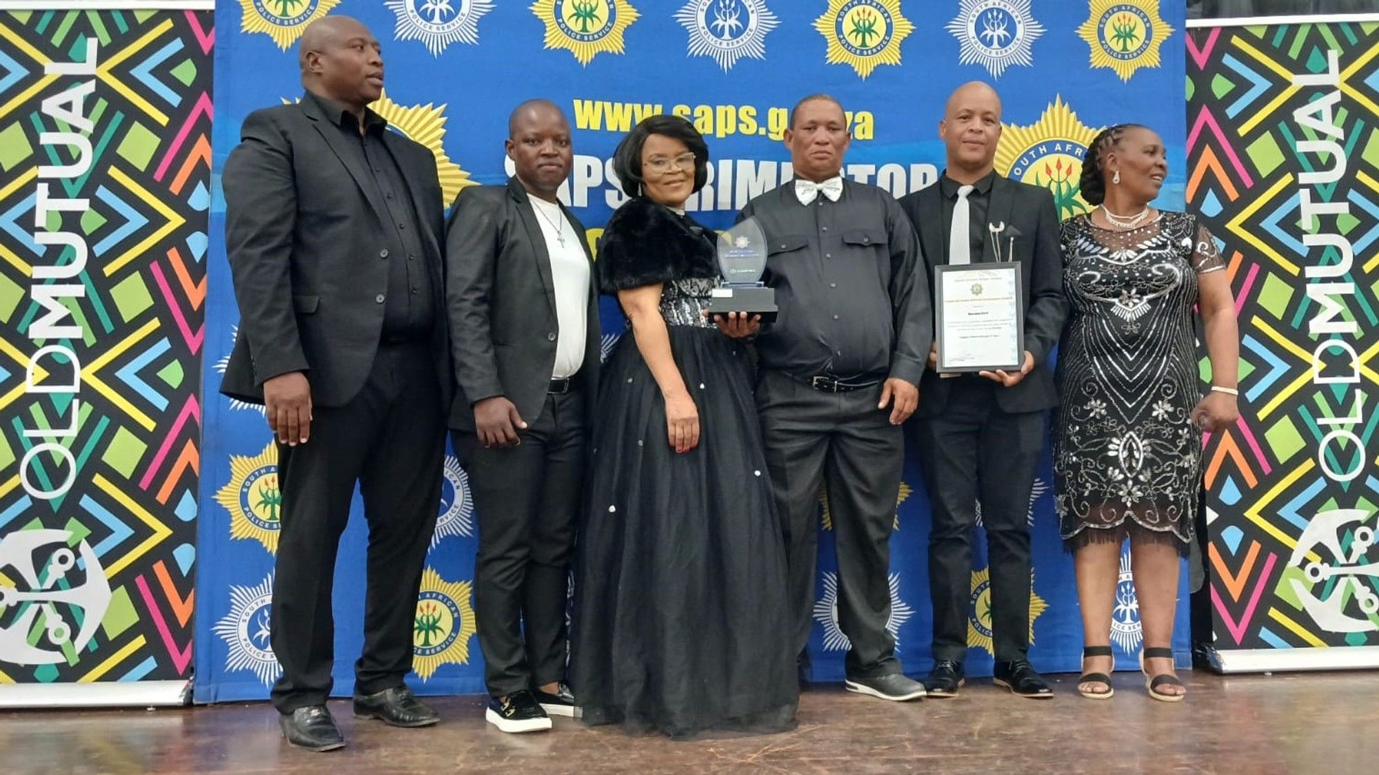Pixley ka Seme police honoured for excellence at glamorous awards event