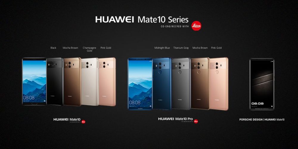 WATCH: Launch of the Huawei Mate 10 and Mate 10 Pro