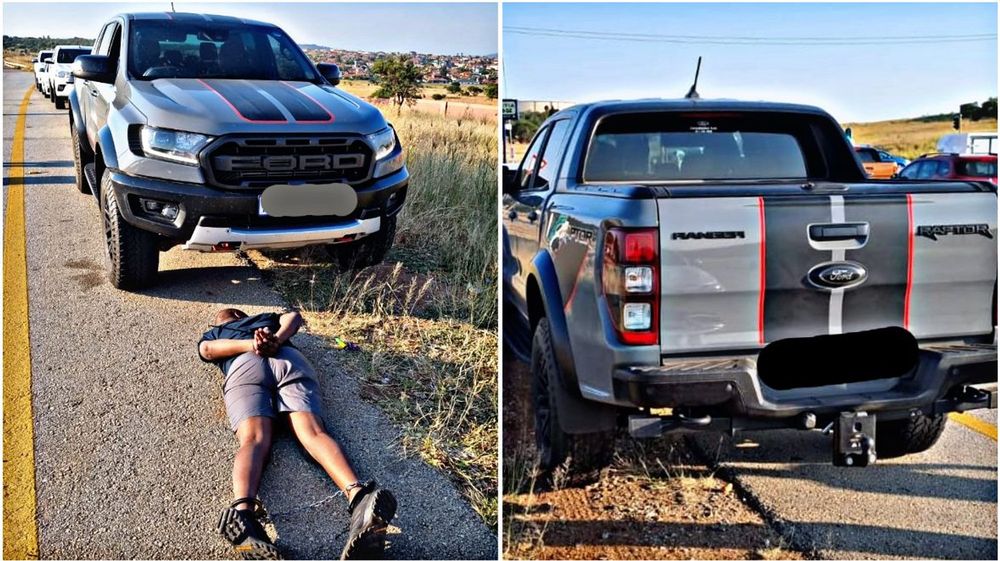 Hijacked Ford Ranger Raptor, worth R1 million, intercepted in Limpopo ...