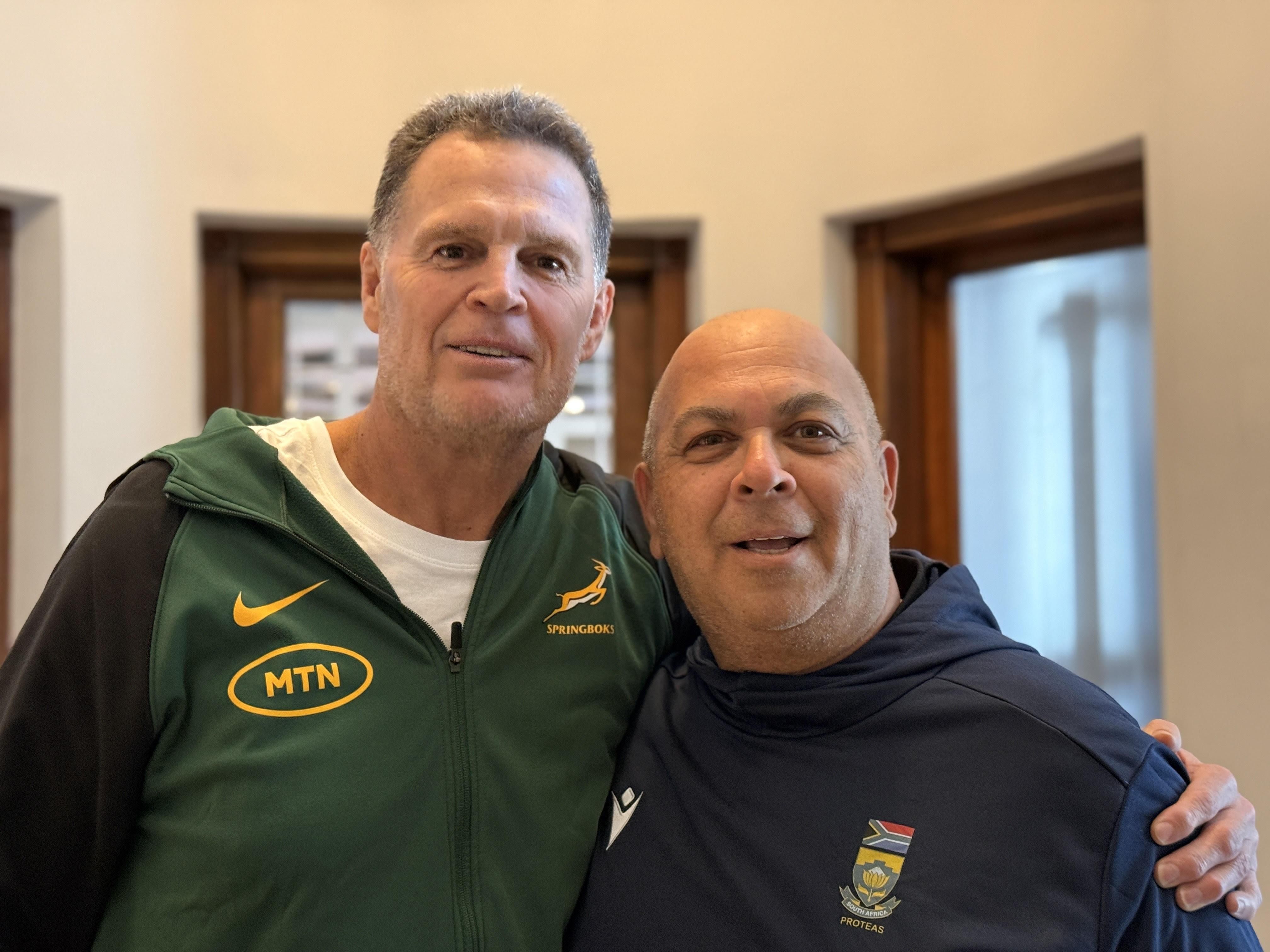 Stronger Together: Proteas coach Shukri Conrad spends the day with ...