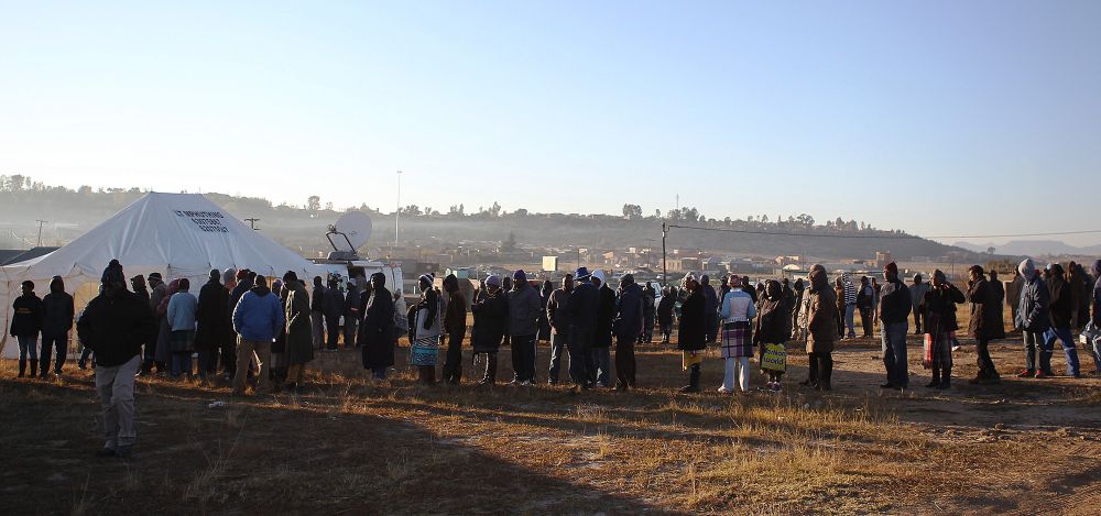 PICS: Lesotho votes in third election in five years