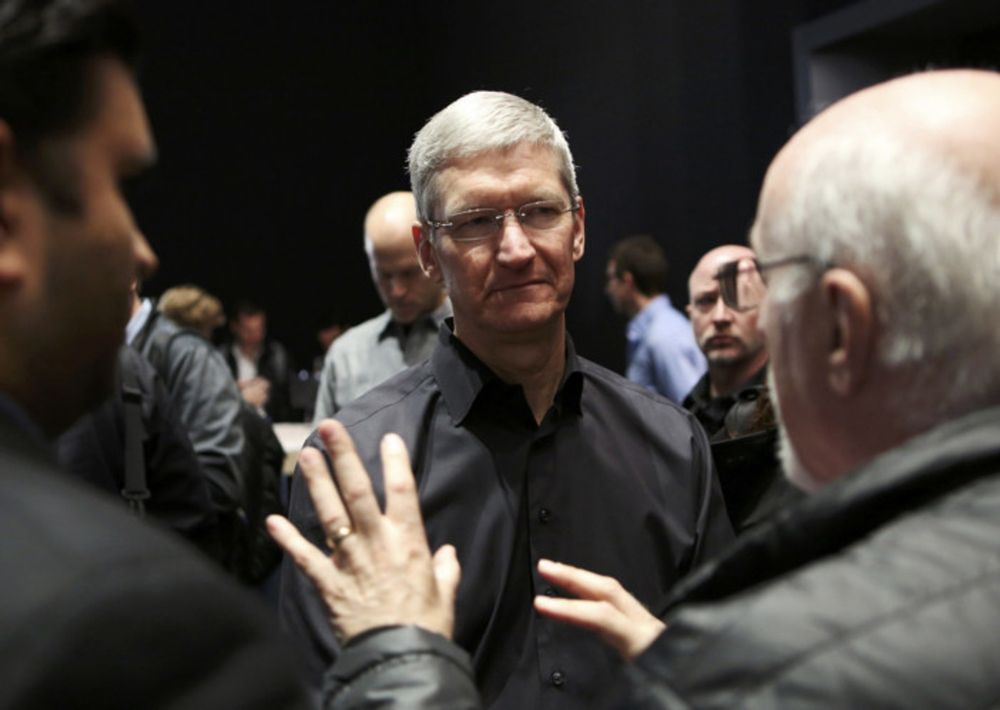 Apple CEO promises new products