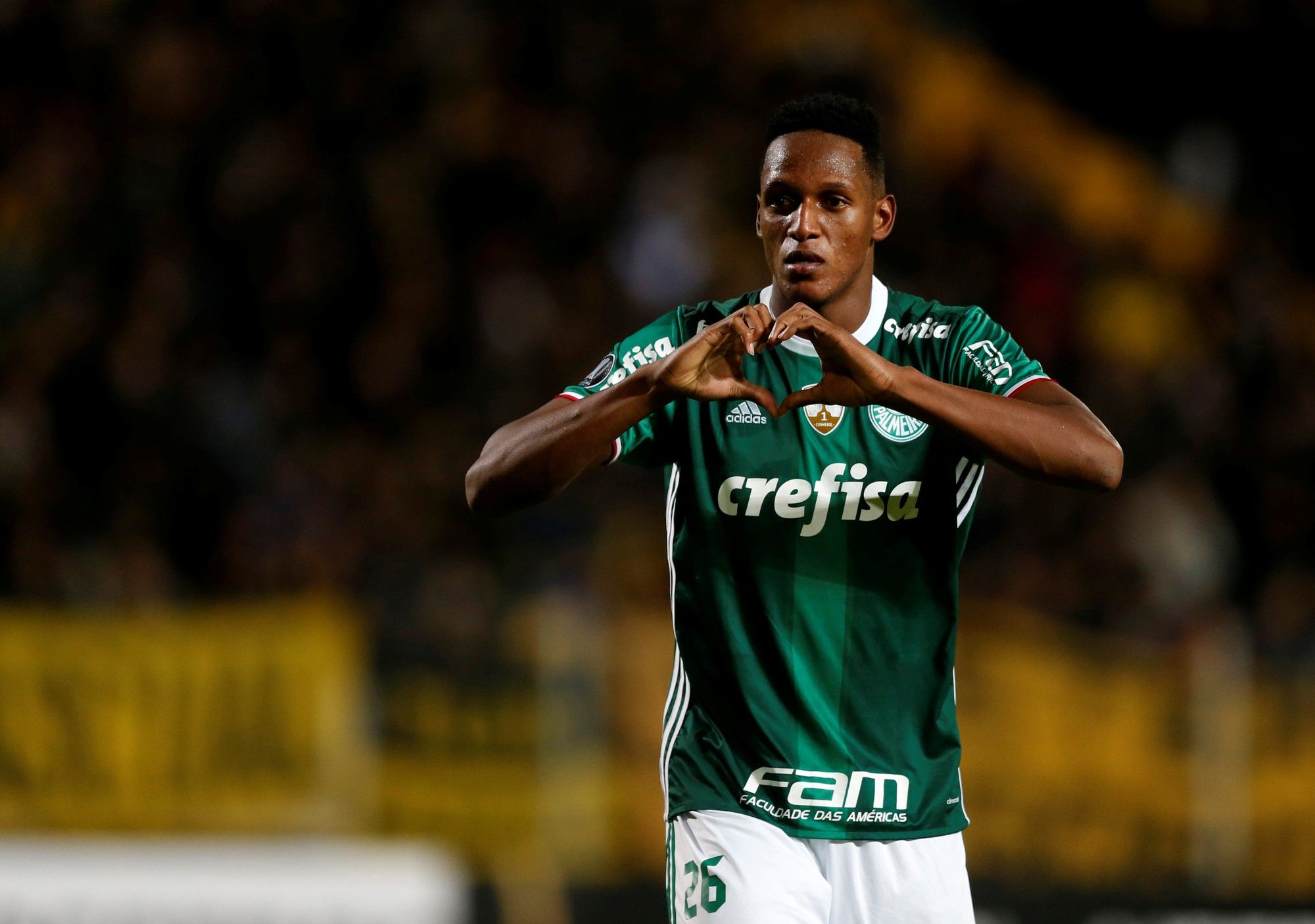 Barcelona sign defender Yerry Mina from Palmeiras