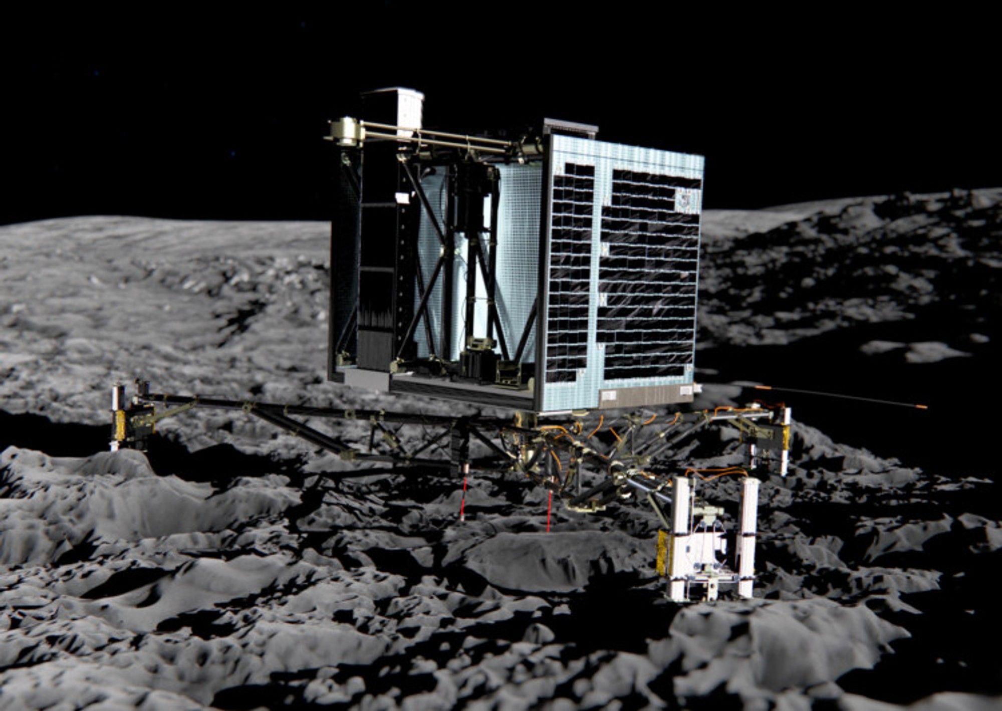 Philae space probe wakes up
