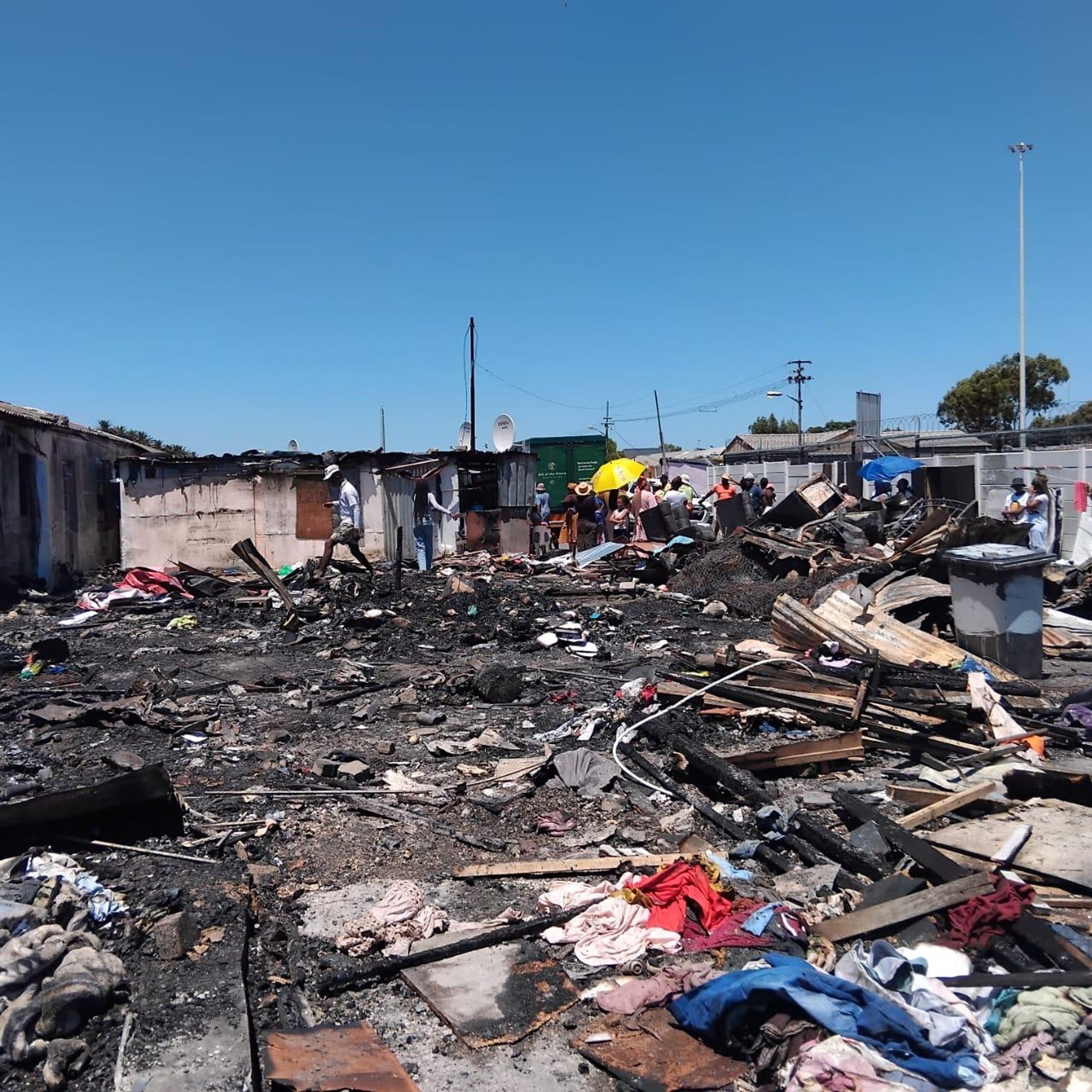 Devastating fire in Langa displaces hundreds of residents