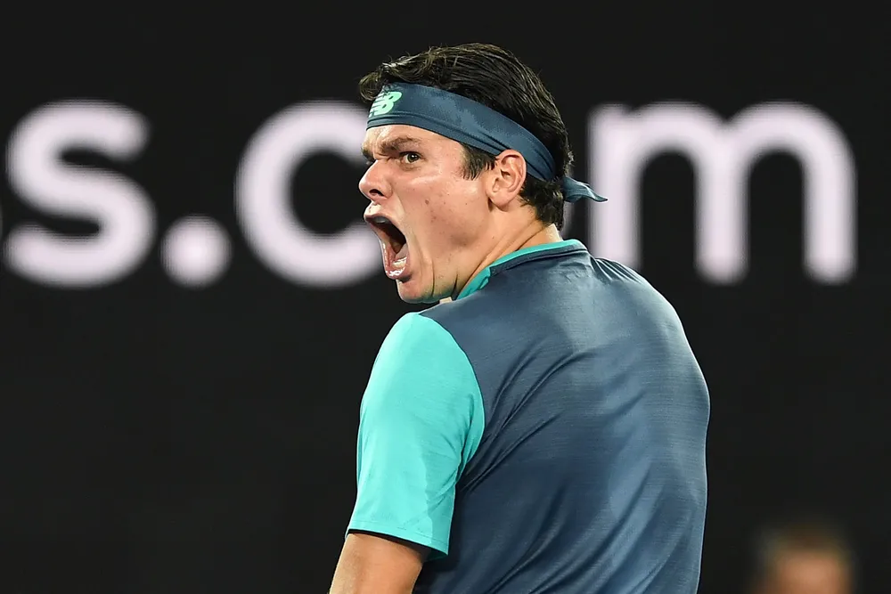 Former #AUSOpen champion Wawrinka edged by Raonic at Open