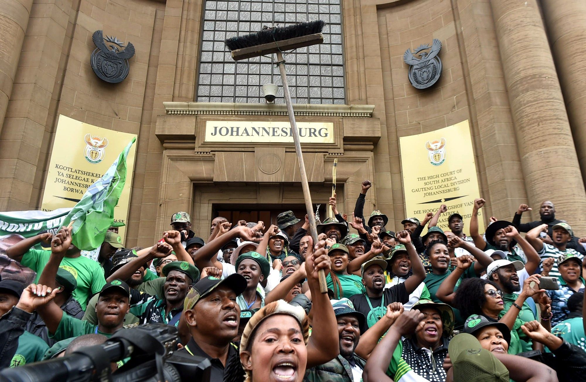 What does Jacob Zuma and his Umkhonto weSizwe Party stand for?