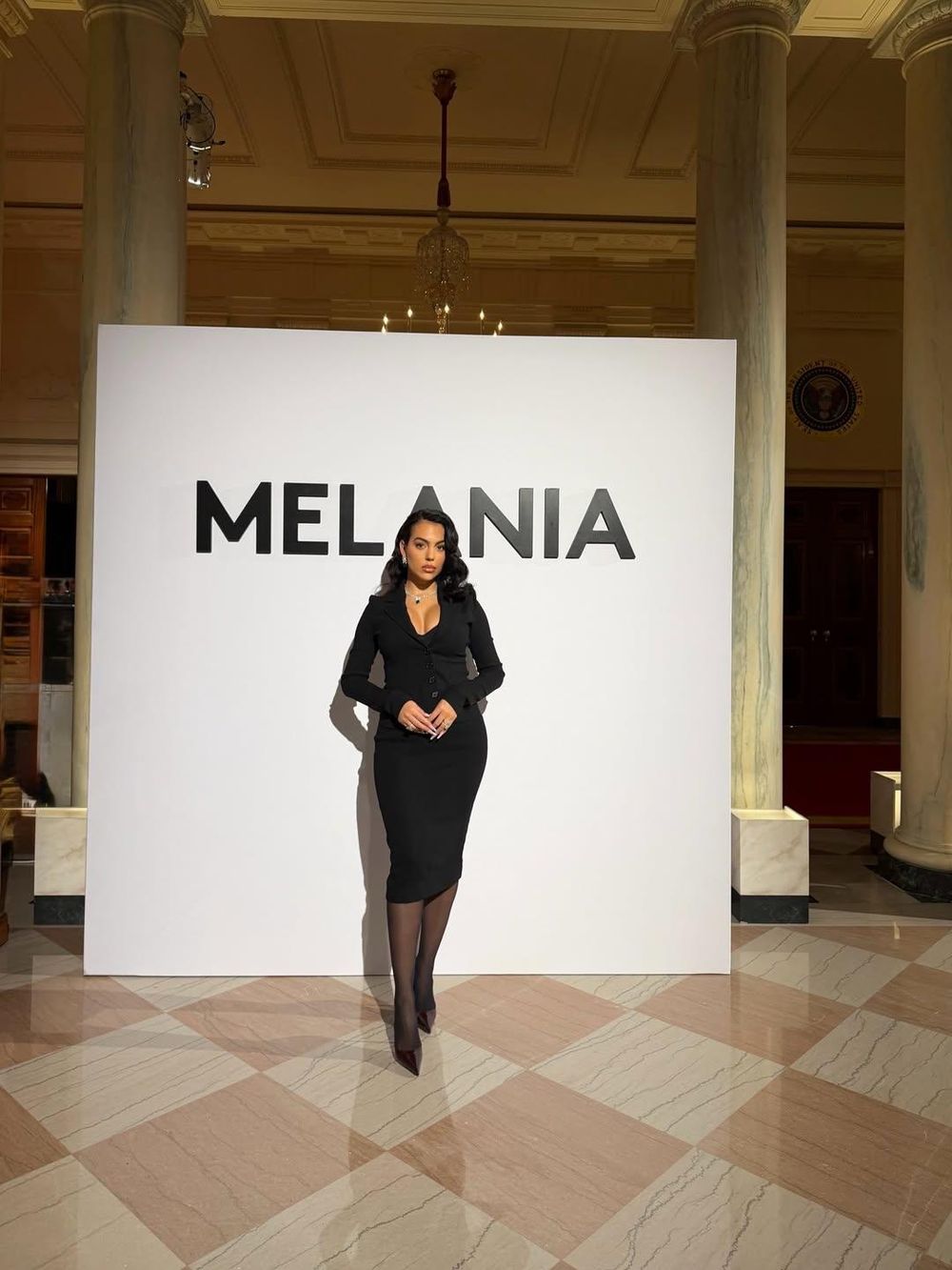 Georgina Rodríguez attends exclusive screening of Melania Trump's ...