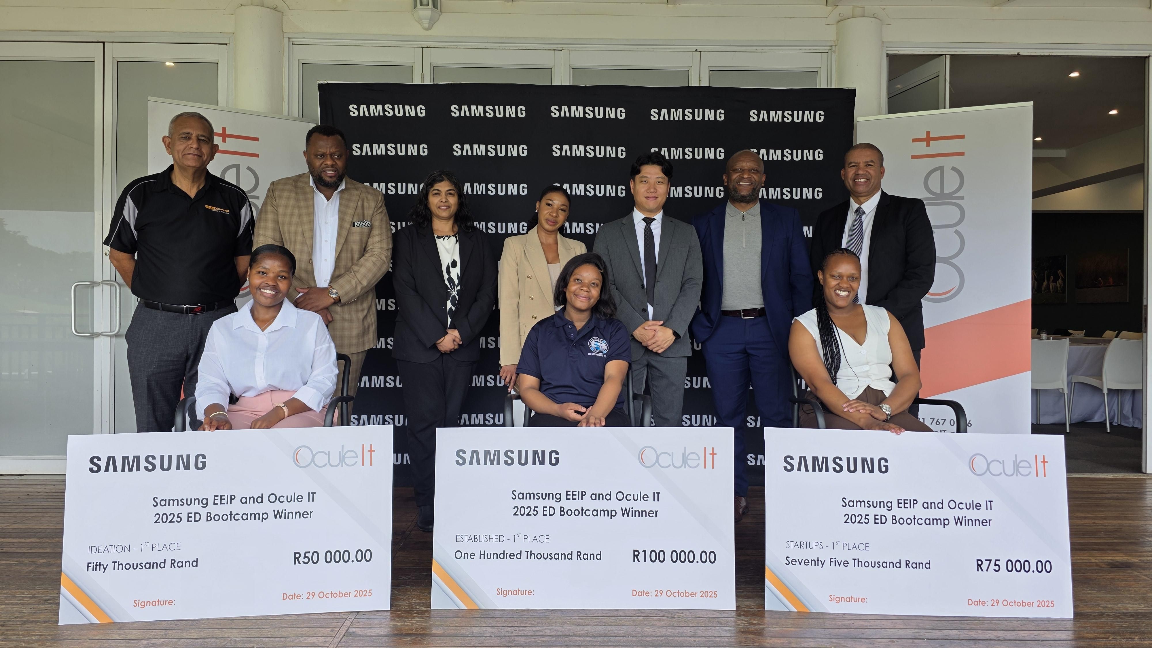 Samsung EEIP, Ocule IT host final pitching day and officially announces winners of 2025 ...