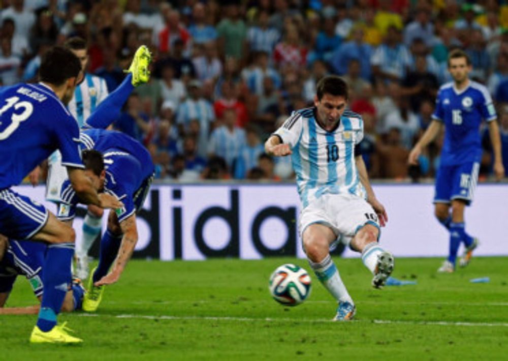 Messi off the mark as Argentina beat Bosnia