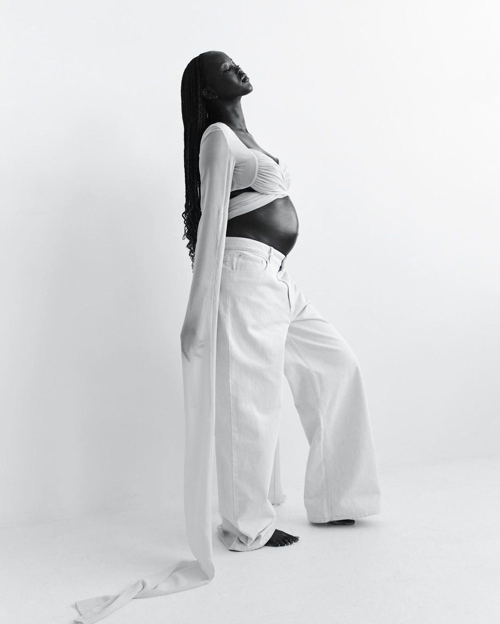 LOOK: Supermodel Adut Akech announces pregnancy with stunning photoshoot