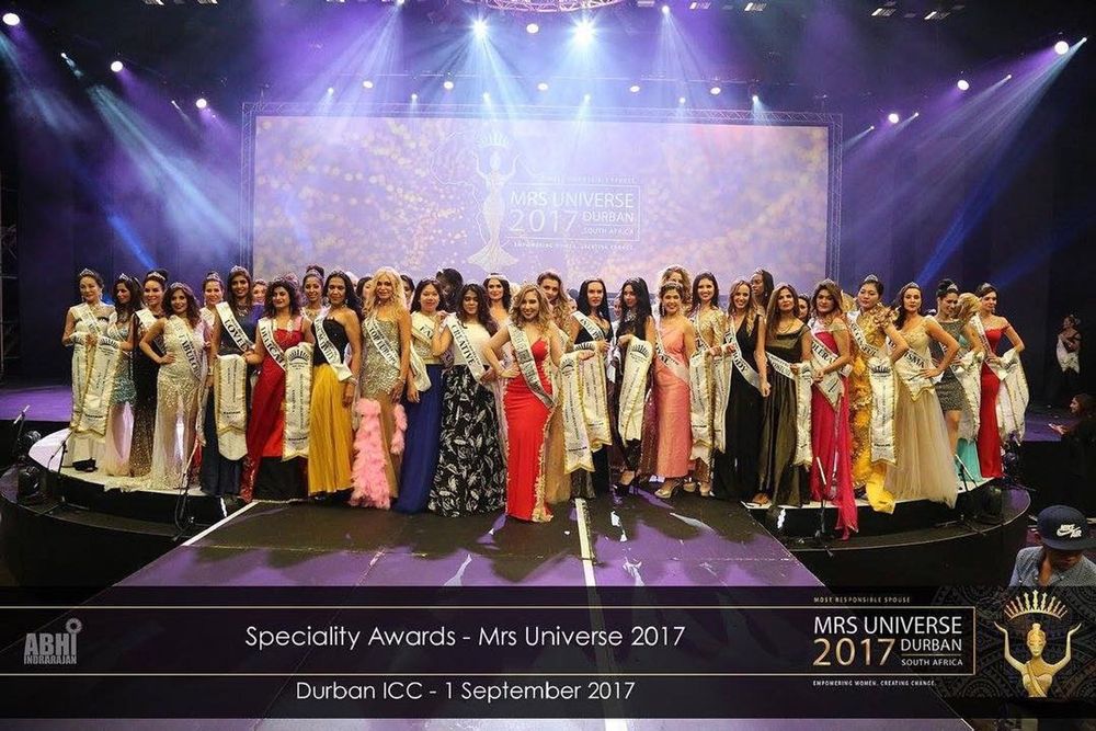 Mrs Universe finalists dazzle in their colourful costumes