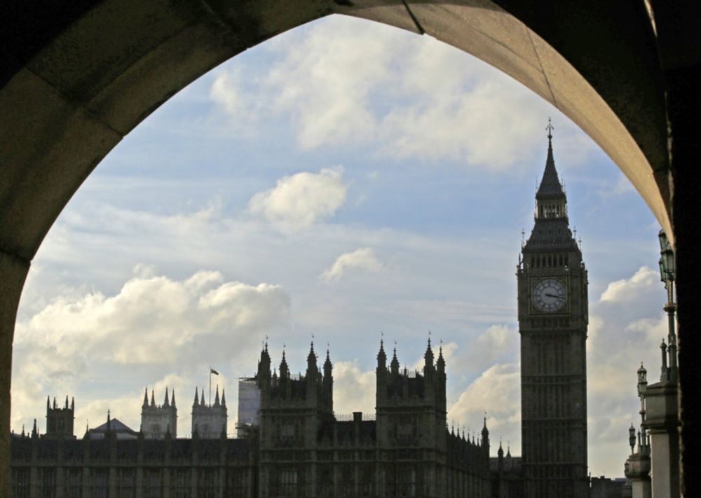 Suspicious package discovered at UK parliament