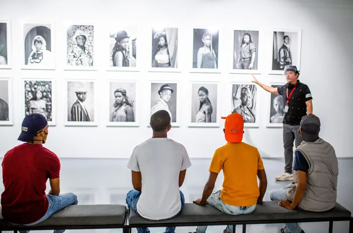 Young Cape artist treated to private Zeitz MOCAA tour, PNA donation for ...