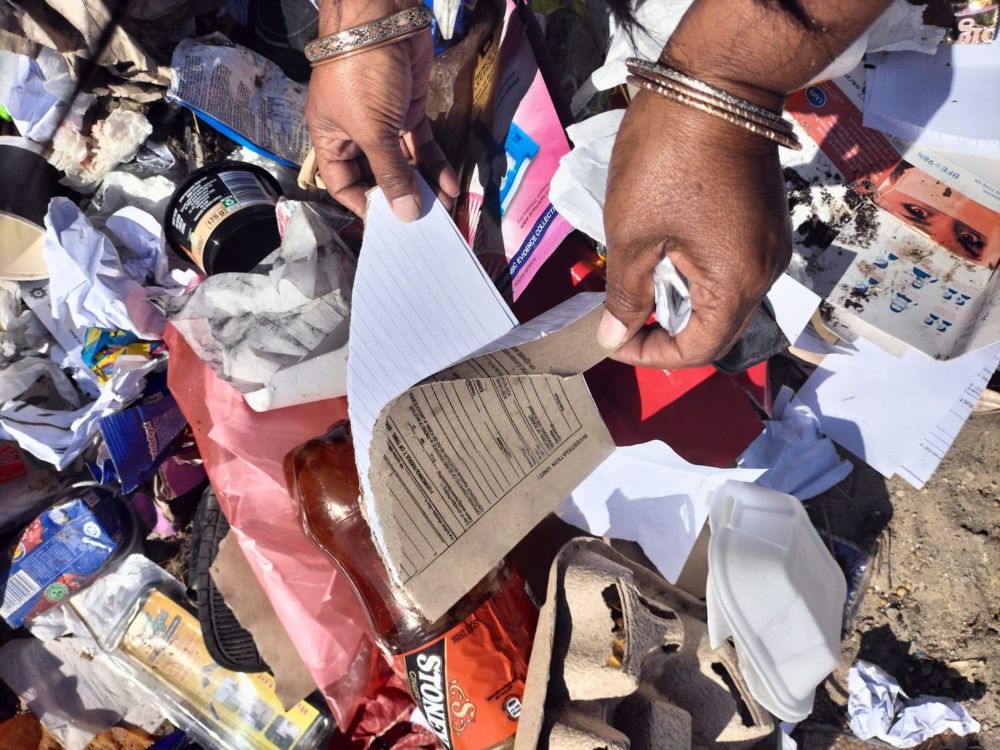 Confidential police material found discarded at Steenberg dumping site