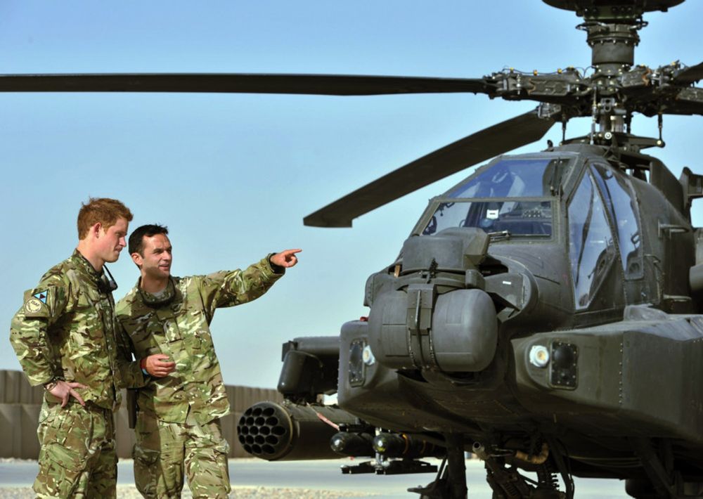 Prince Harry heads back to Afghan