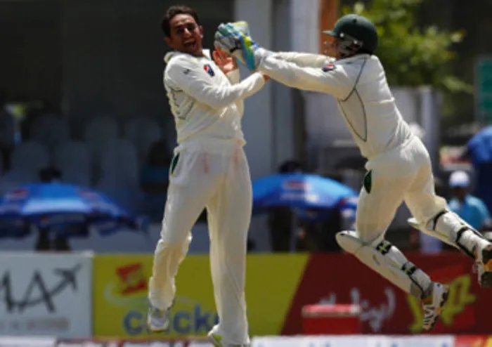 Ajmal haul pegs back Sri Lanka