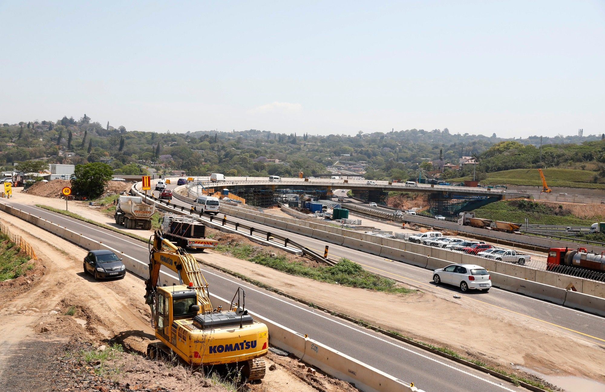 Full road closures on N3 at Rockdale Road for pedestrian bridge ...