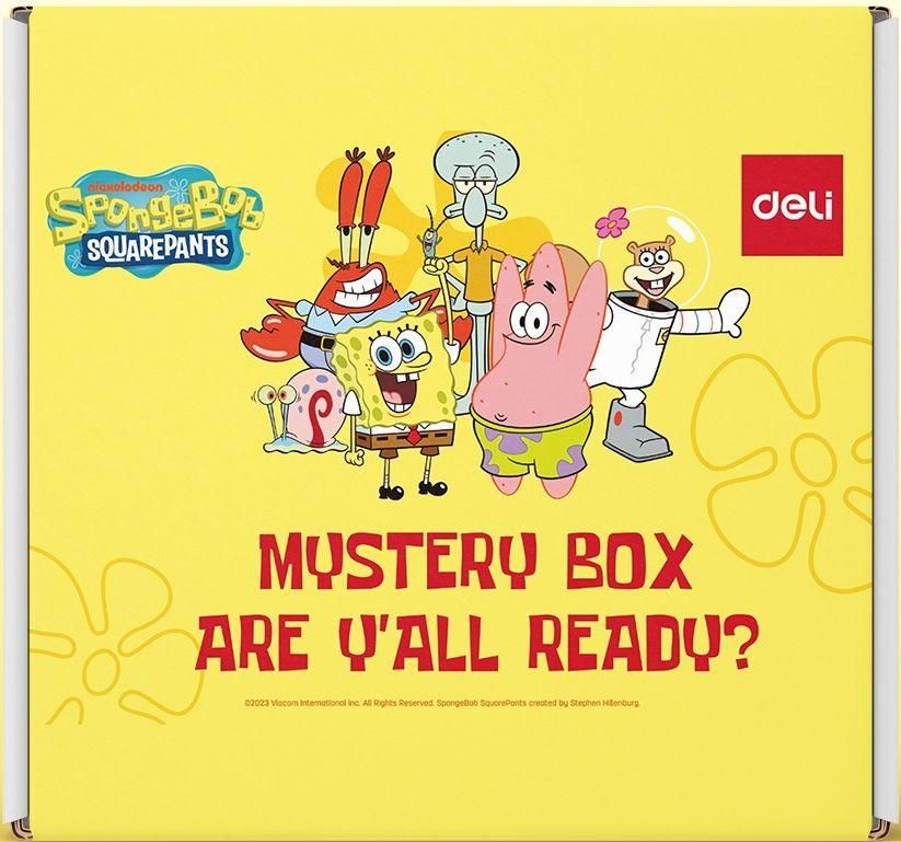 Unwrap fun: SpongeBob Squarepants mystery box and other children's ...