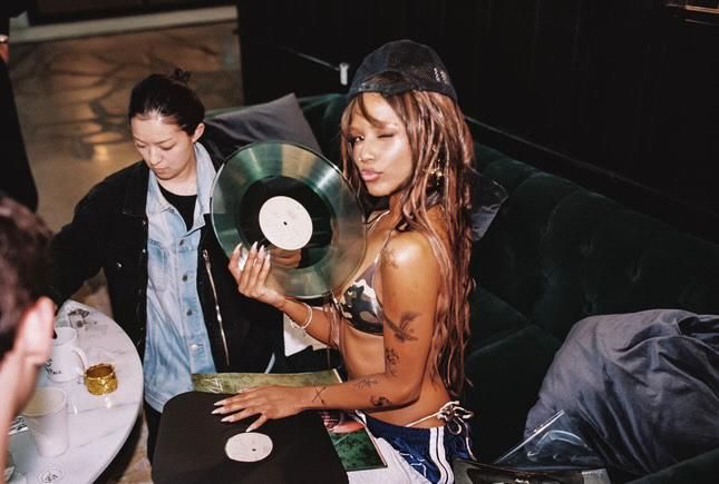 Spin into style: Tyla unveils limited edition deluxe vinyl with ...