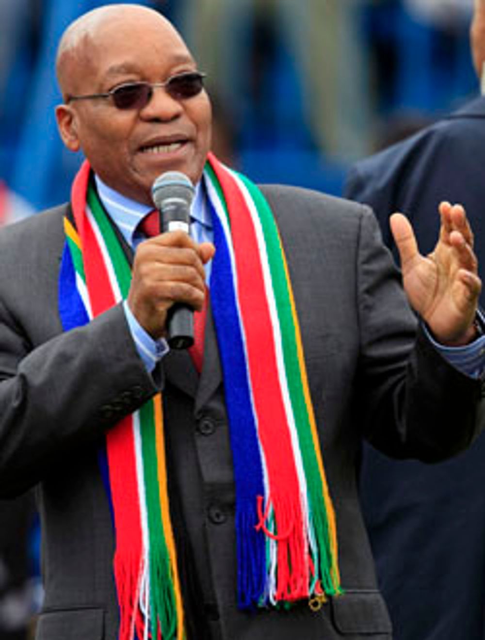 Zuma thanks 'warm' South Africans