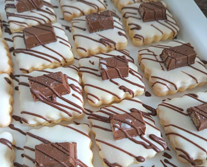Kitkat Butter Biscuits
