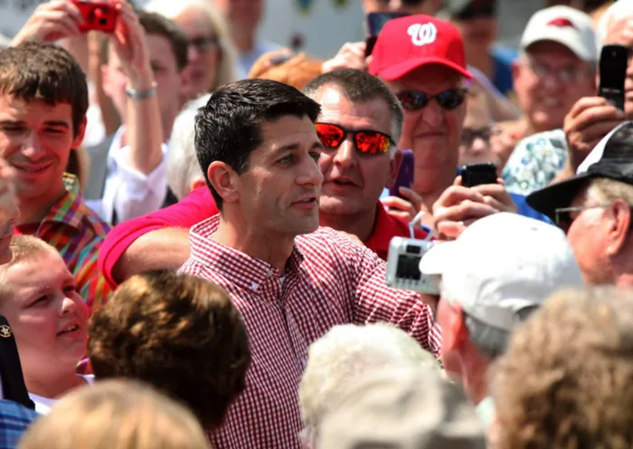 Protesters disrupt Ryan’s first event