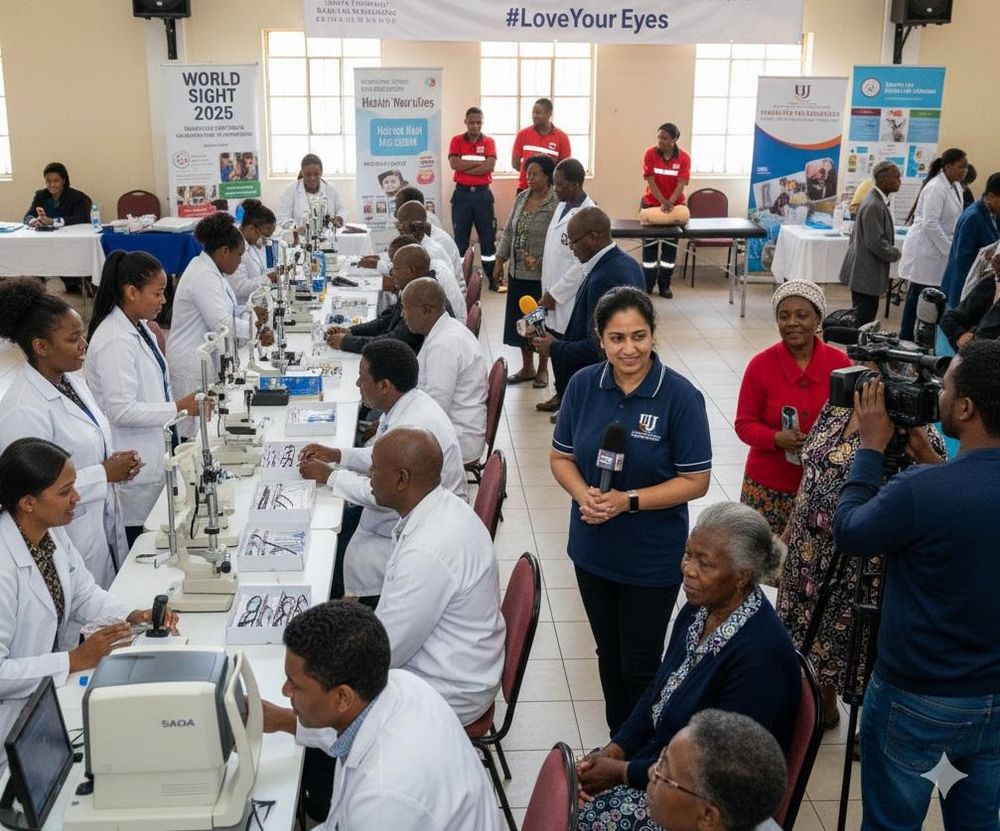 UJ to screen Lenasia seniors with eye care and wellness services on ...