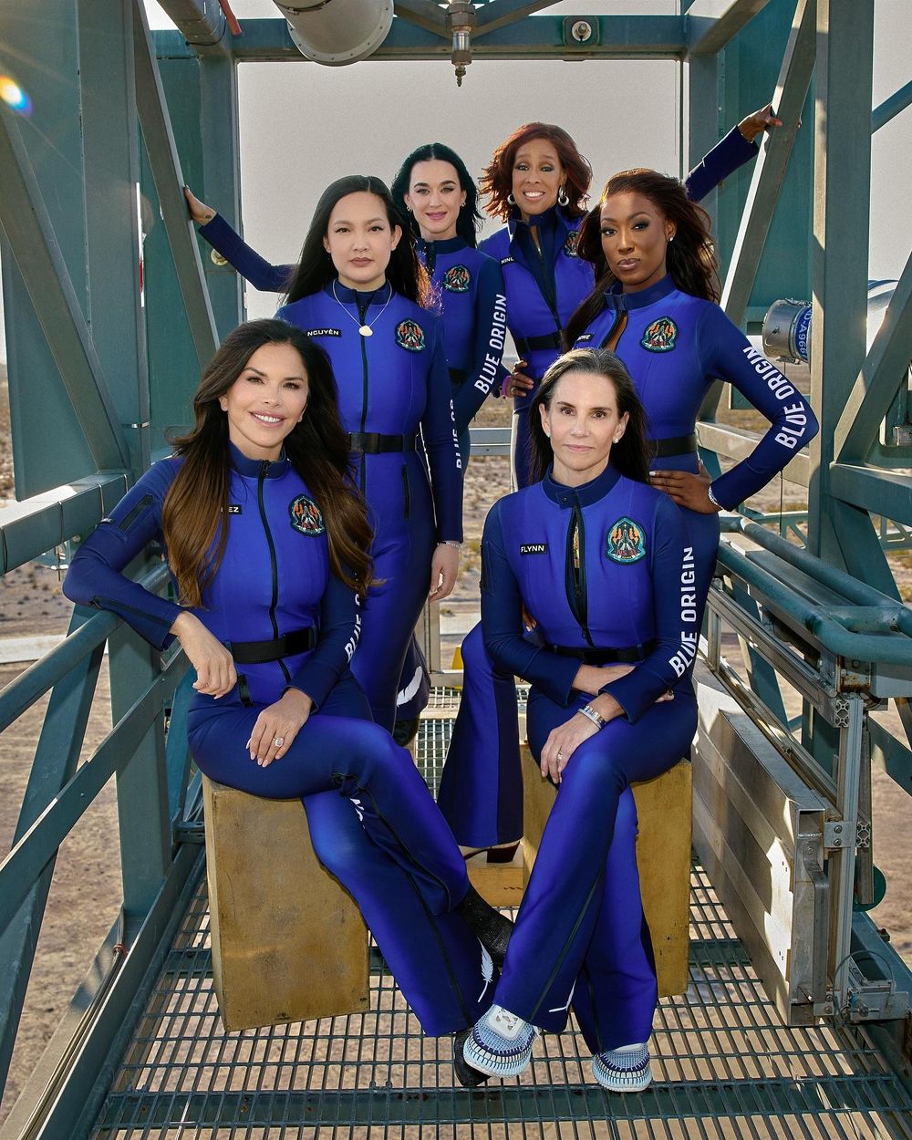Katy Perry belts out 'What A Wonderful World' as Blue Origin rocket ...
