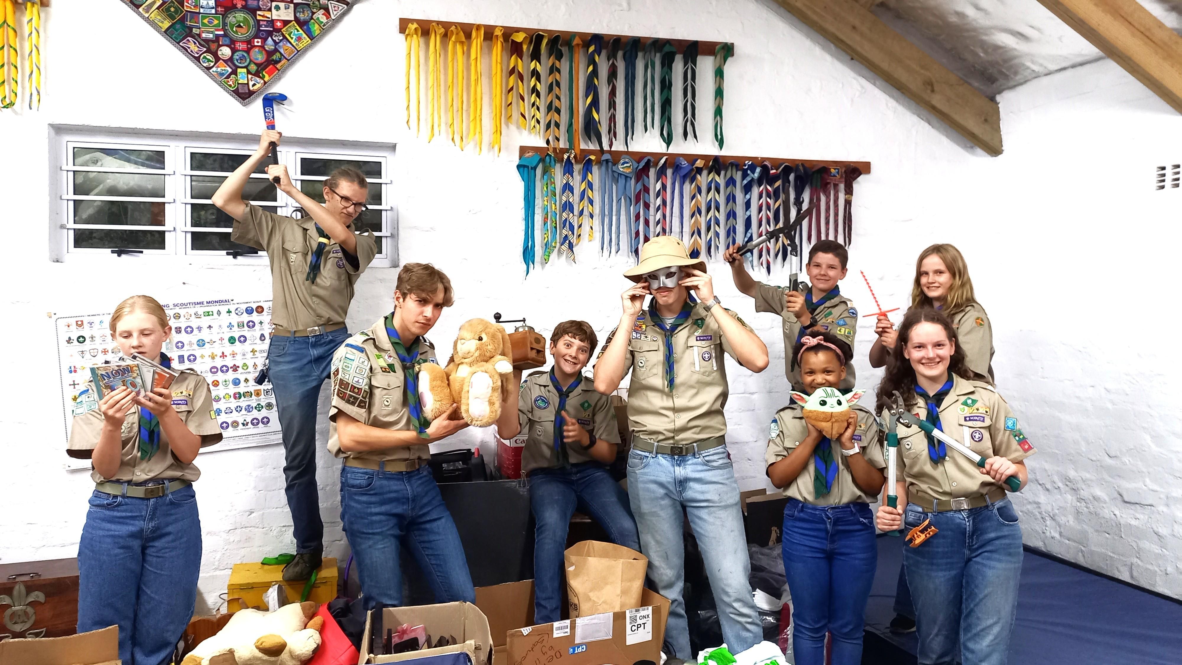 Join the fun at the 1st Claremont Scouts market day