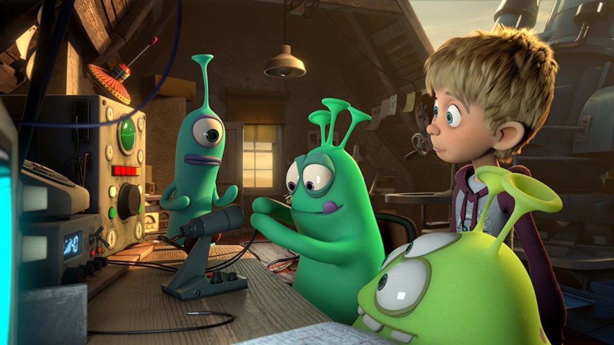'Luis and the Aliens' disappointingly dull space toon